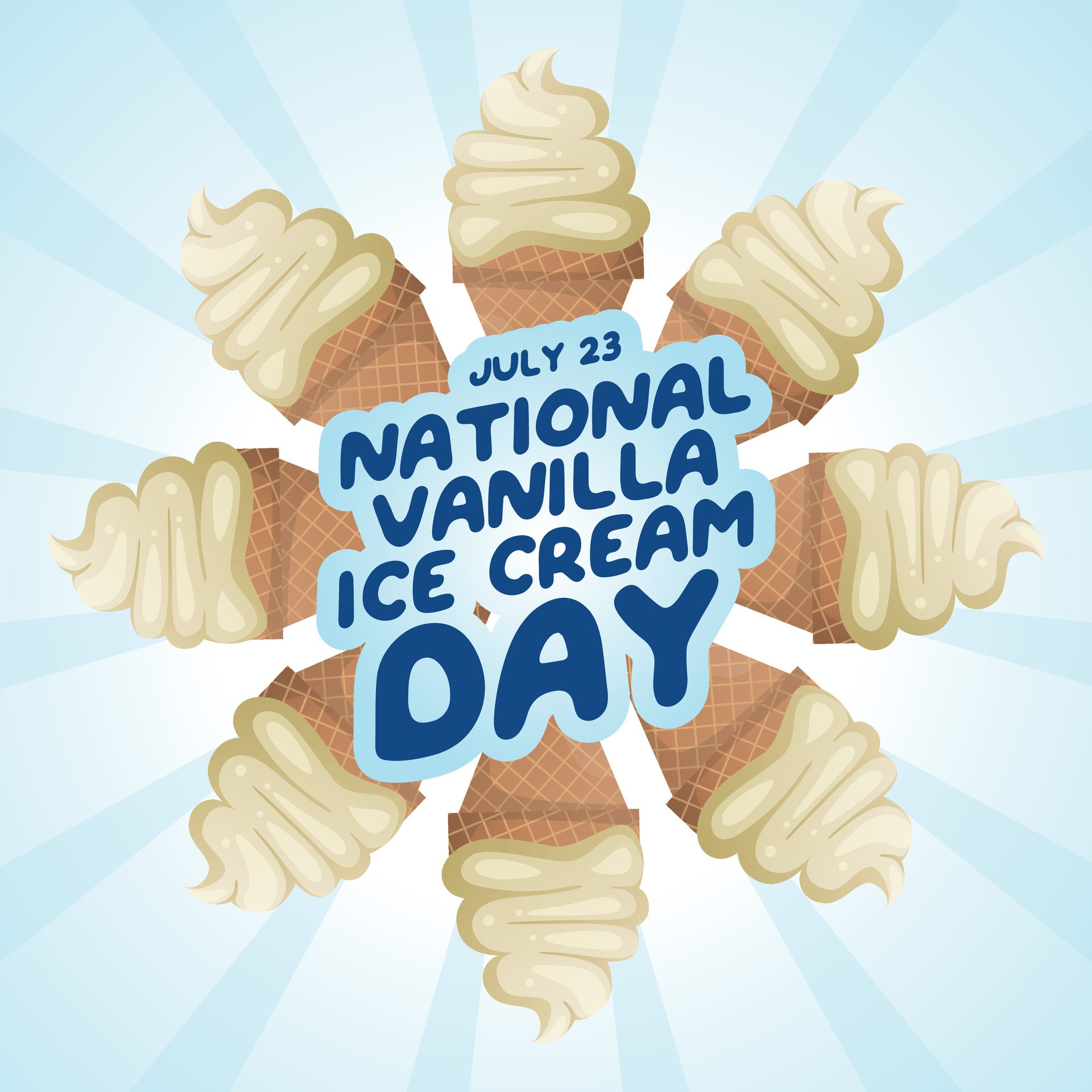 National Vanilla Ice Cream Day - Lafayette