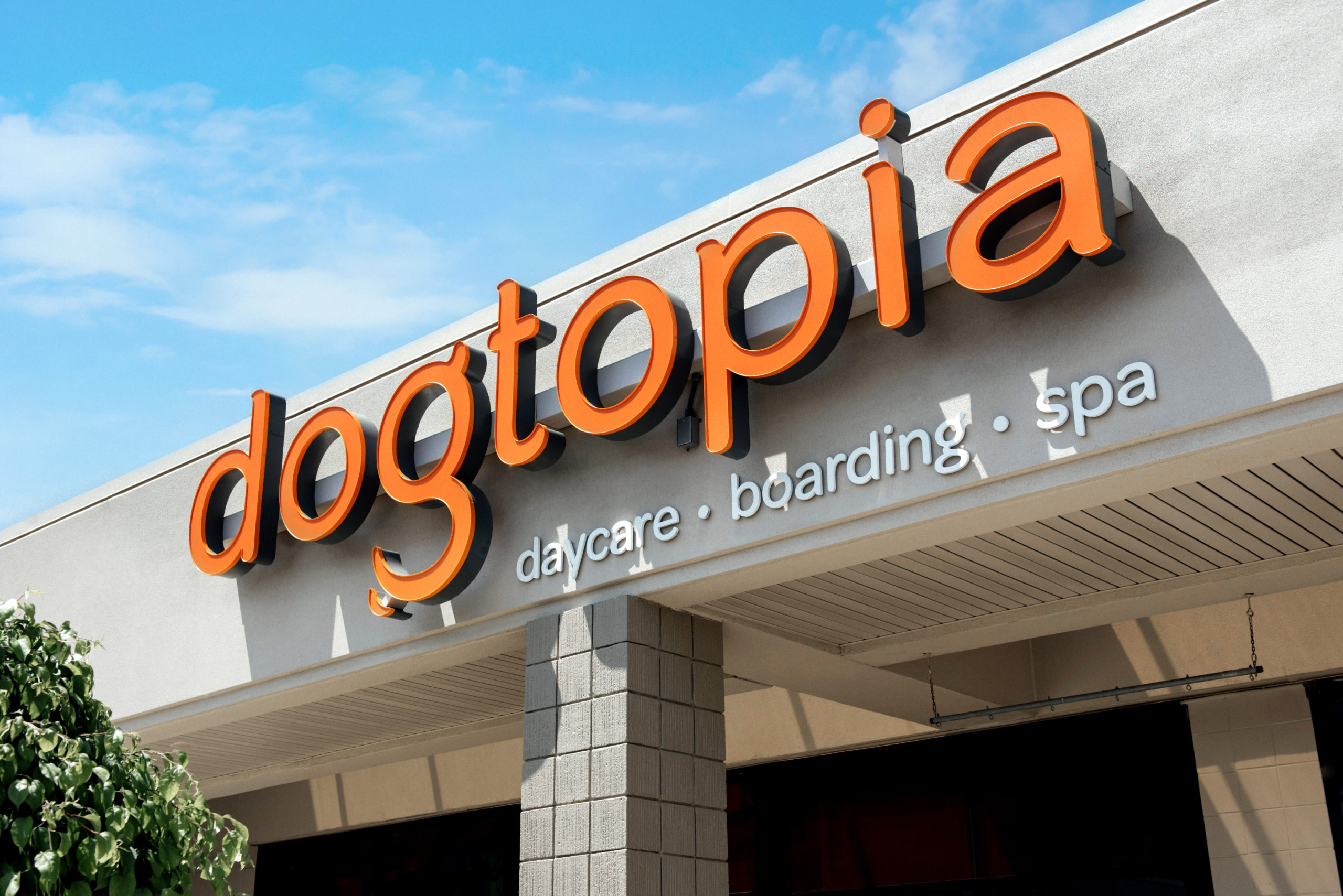 Dogtopia_Exterior Signage - Dogtopia Canadian Franchising
