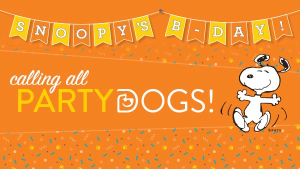 Snoopy's Birthday! - August 10th - Gilbert