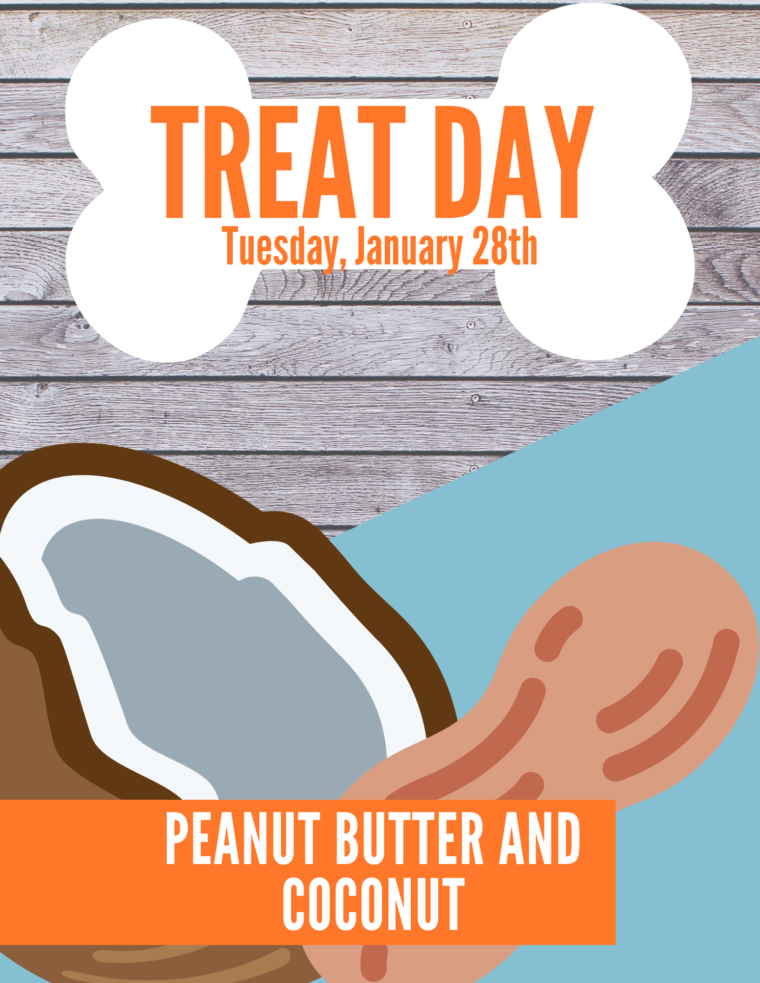 Coconut and Peanut Butter Treat Day! - Charlottesville