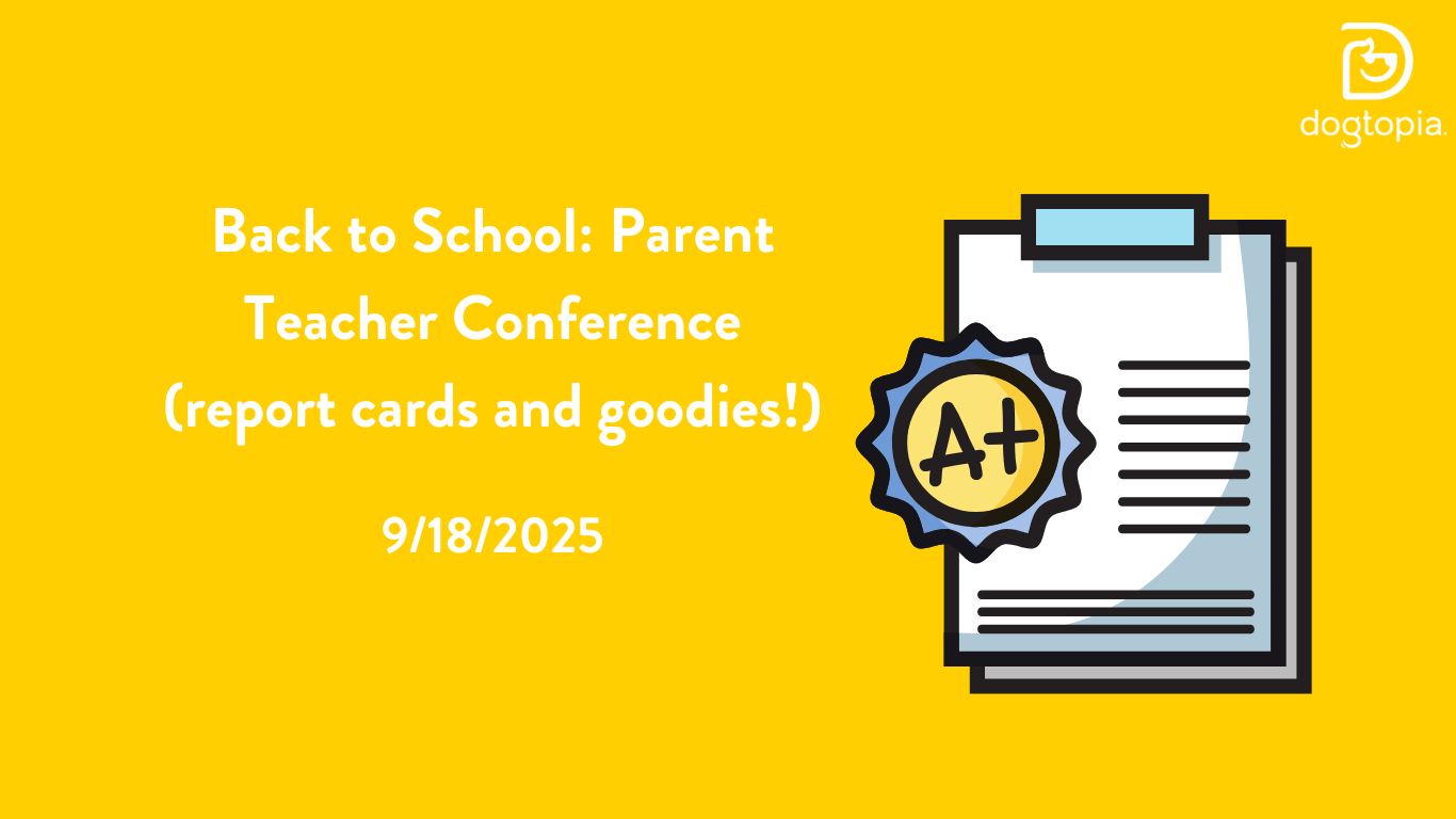 Back to School Parent Teacher Conference (PPA and Report Cards ...