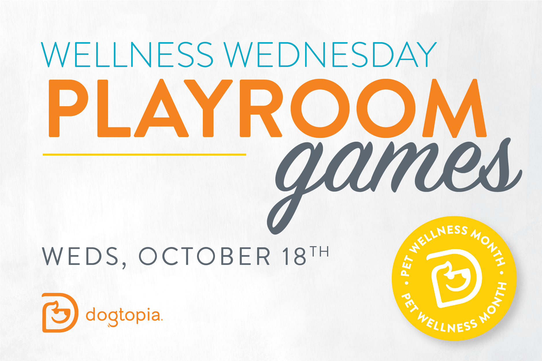 Wellness Wednesday - Playroom Games - Warwick