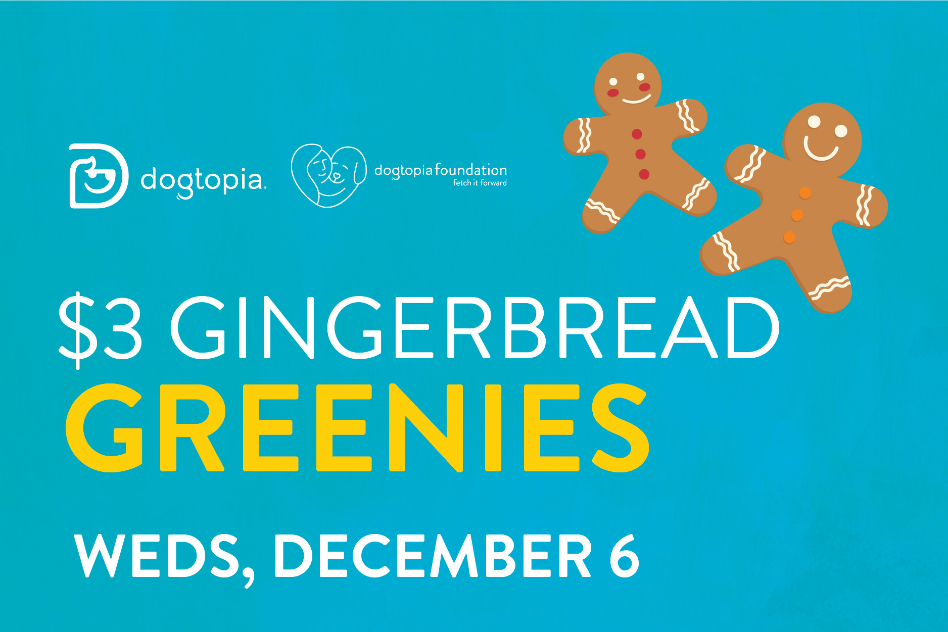 $3 Gingerbread Greenies - Warwick