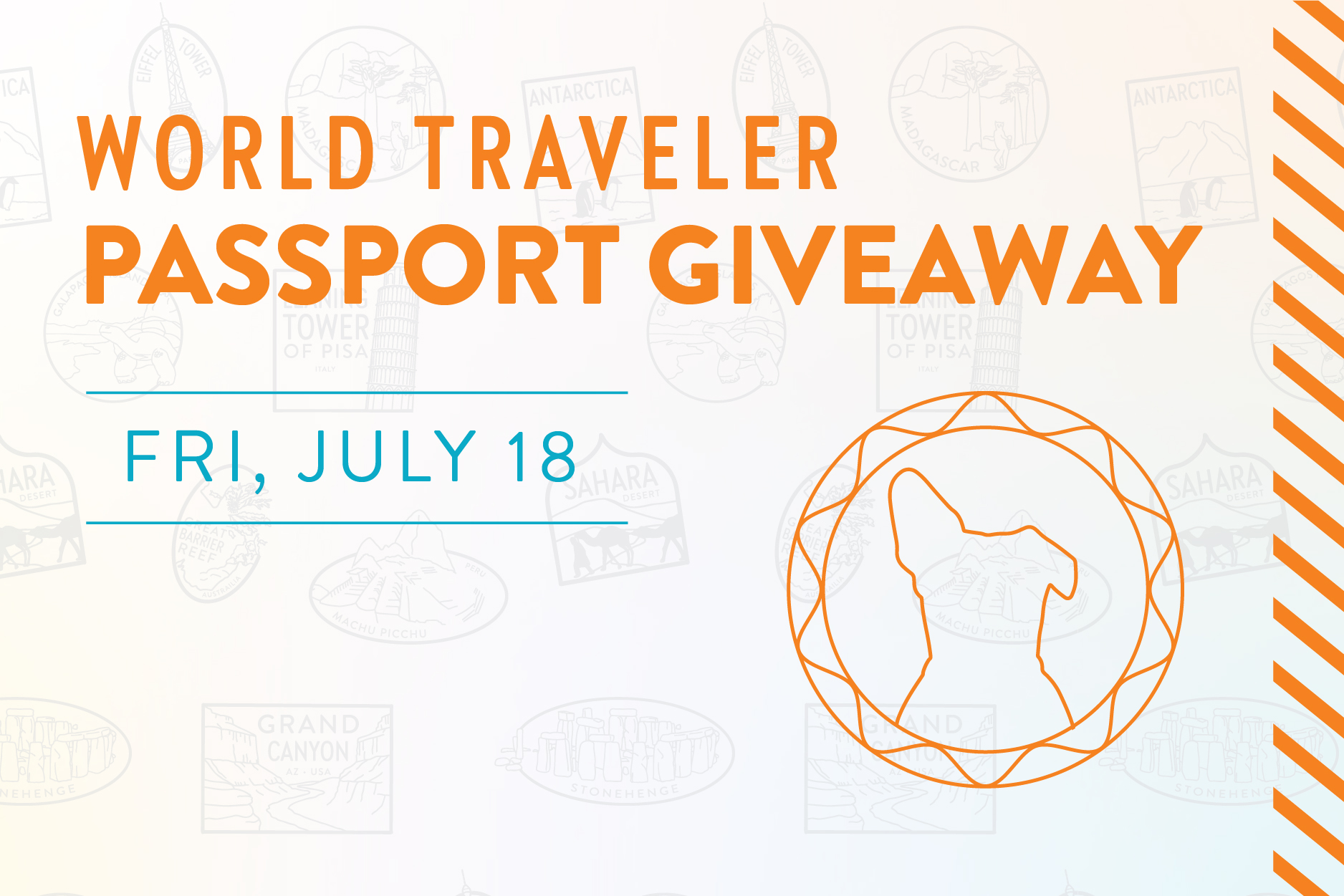 World Traveler Passport Giveaway - Warwick