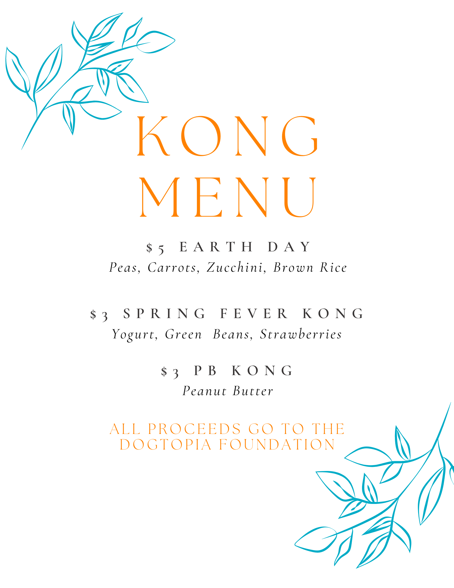 Kong Menu - Viera