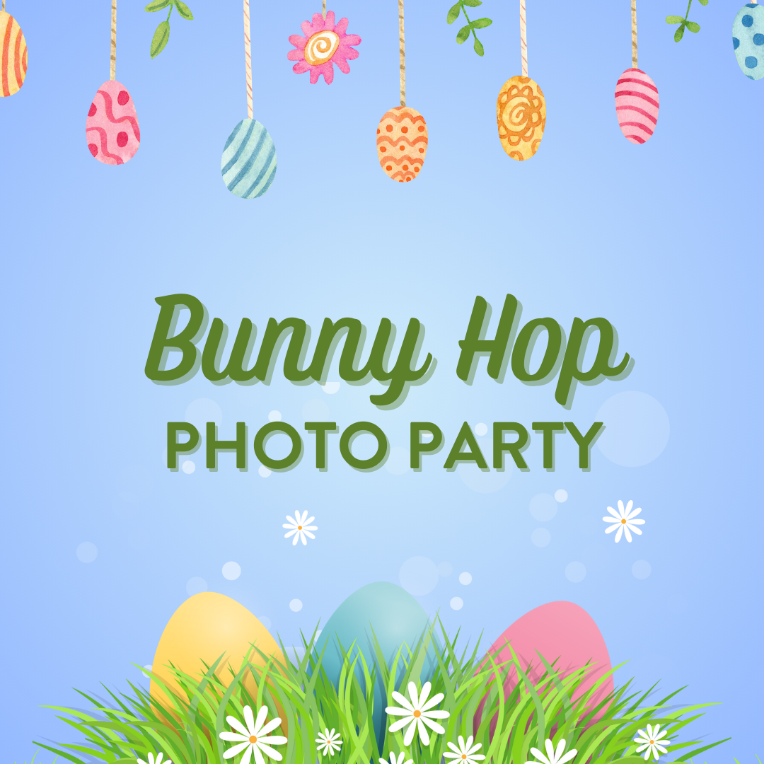 Bunny Hop Photo Party - Downtown Evanston