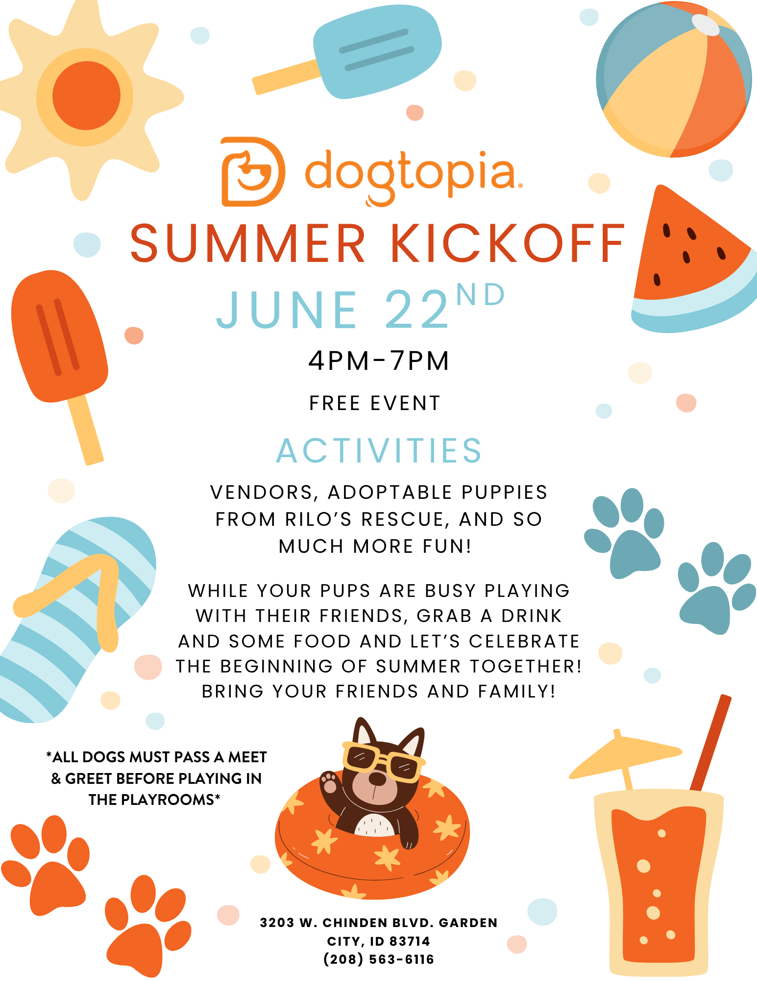 Summer Kick-Off Party - Boise-Greenbelt