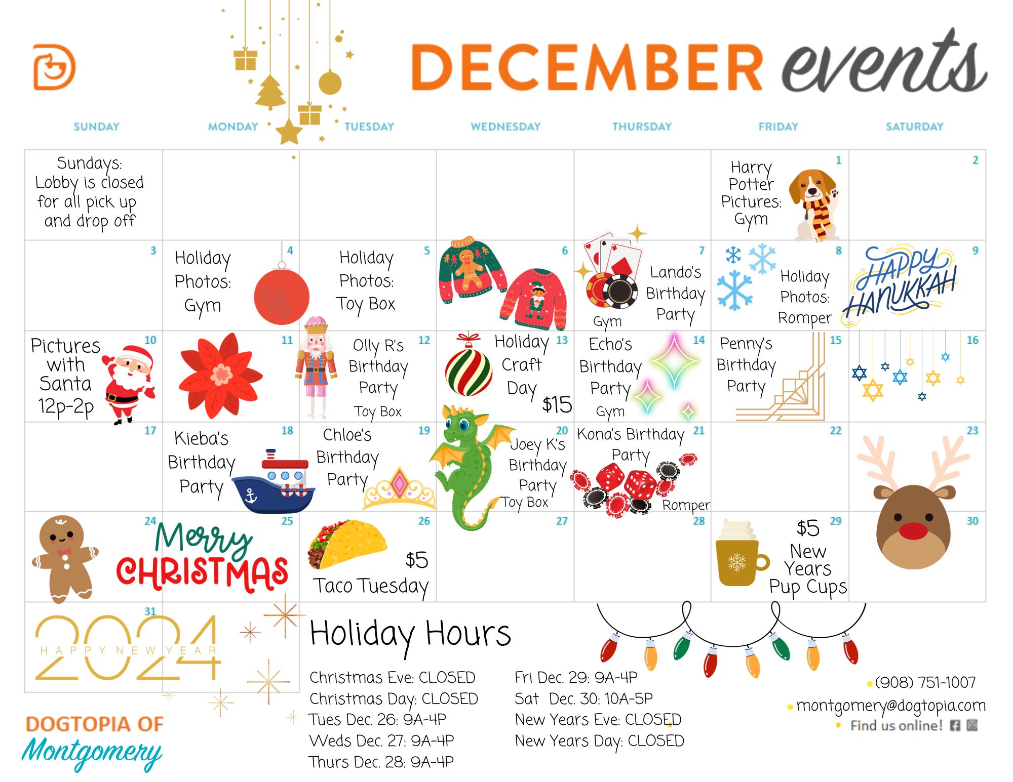 December Events! - Montgomery