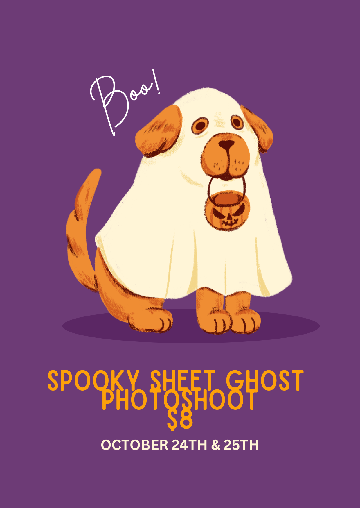 Spooky Sheet Ghost Photoshoot - Fort Myers