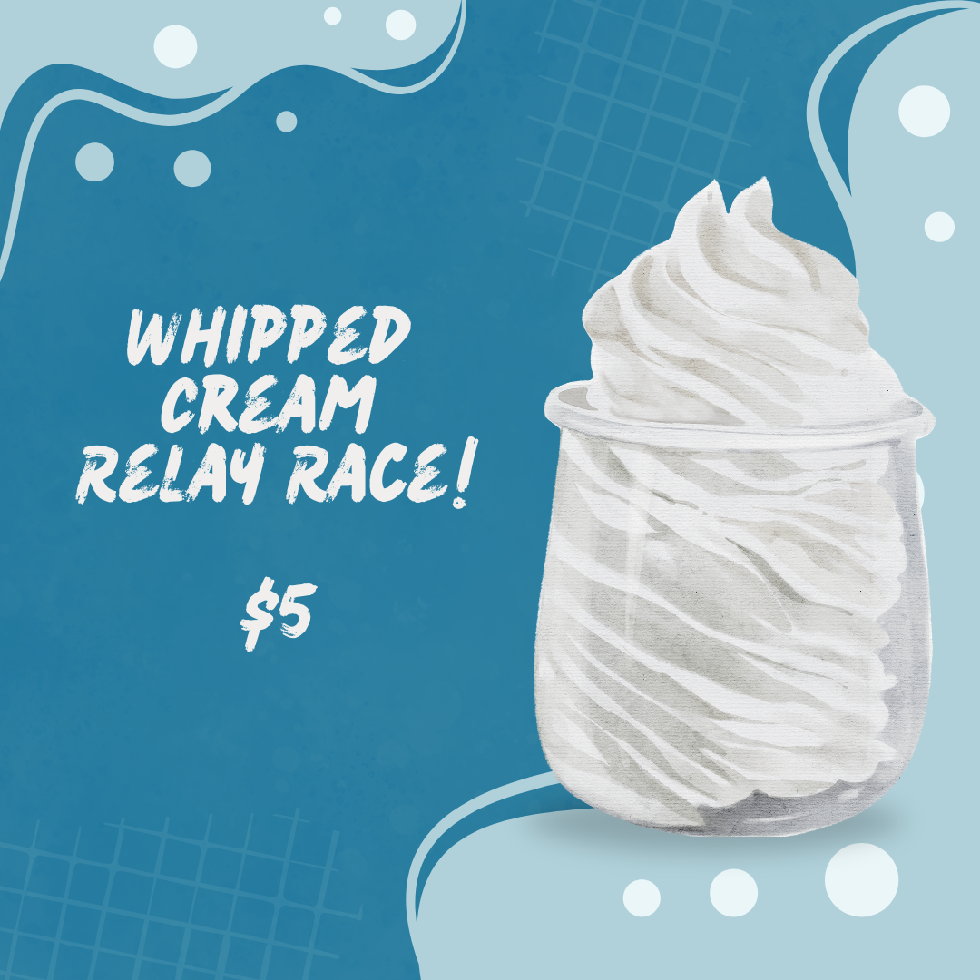 Whipped Cream Relay Race - Fort Myers