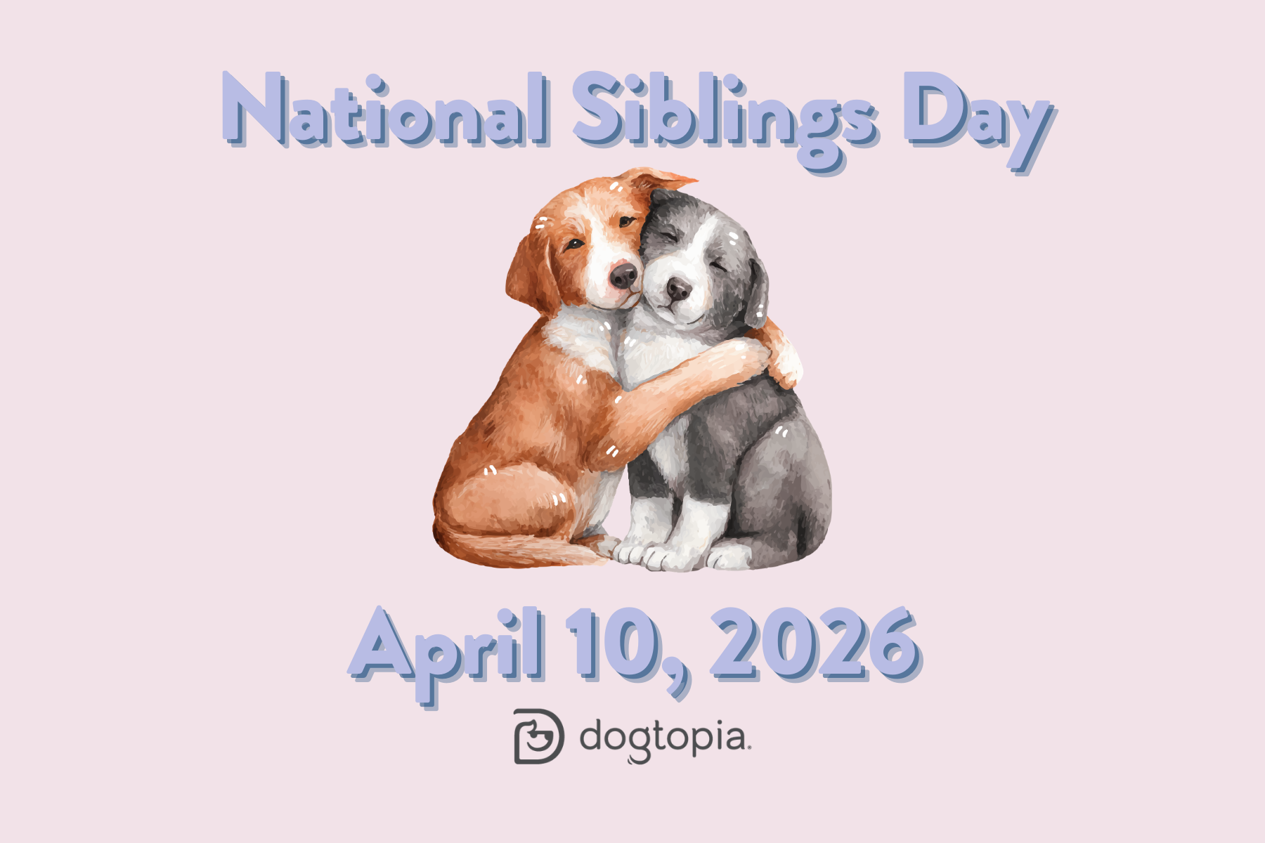 National Sibling Day - Dogtopia of North Worcester